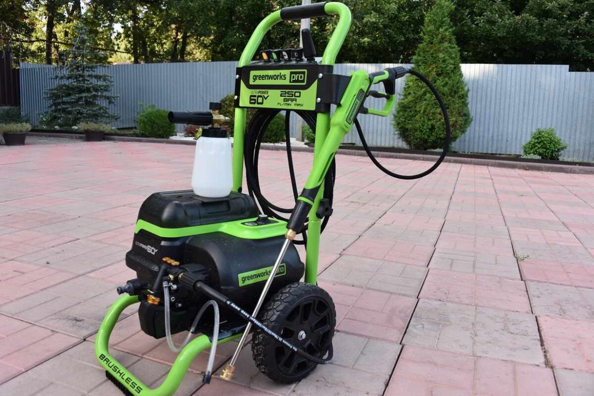 Пенник для мойки высокого давления Greenworks обзор и мойка авто